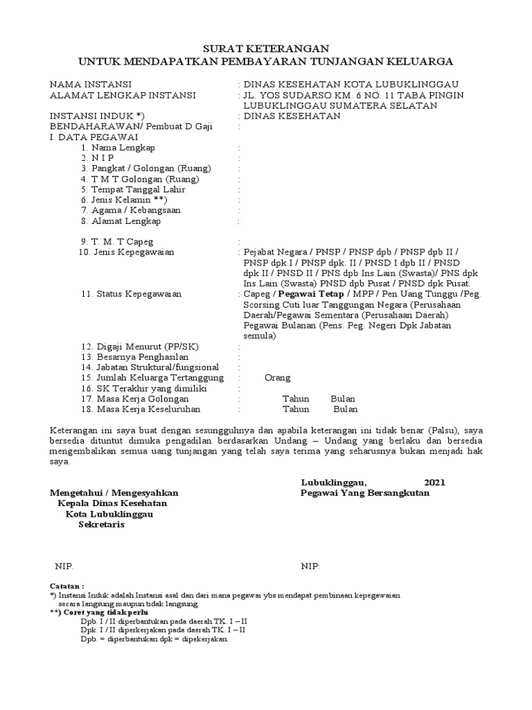 Form Model KP4 | PDF