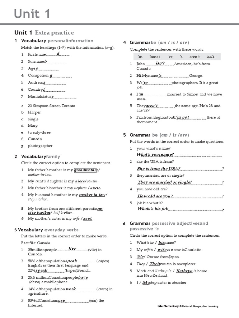 Unit 1: Extra Practice | PDF | Cognitive Science | Human Communication