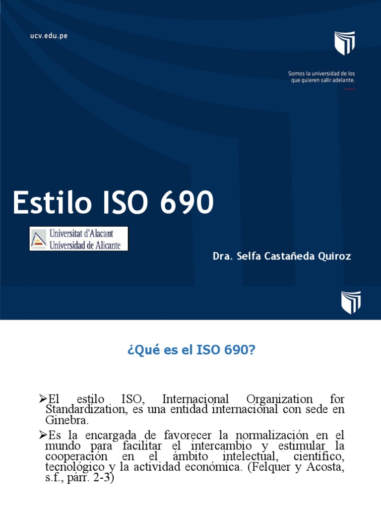 Citas y Referencias Estilo Iso 690 | PDF | Citación