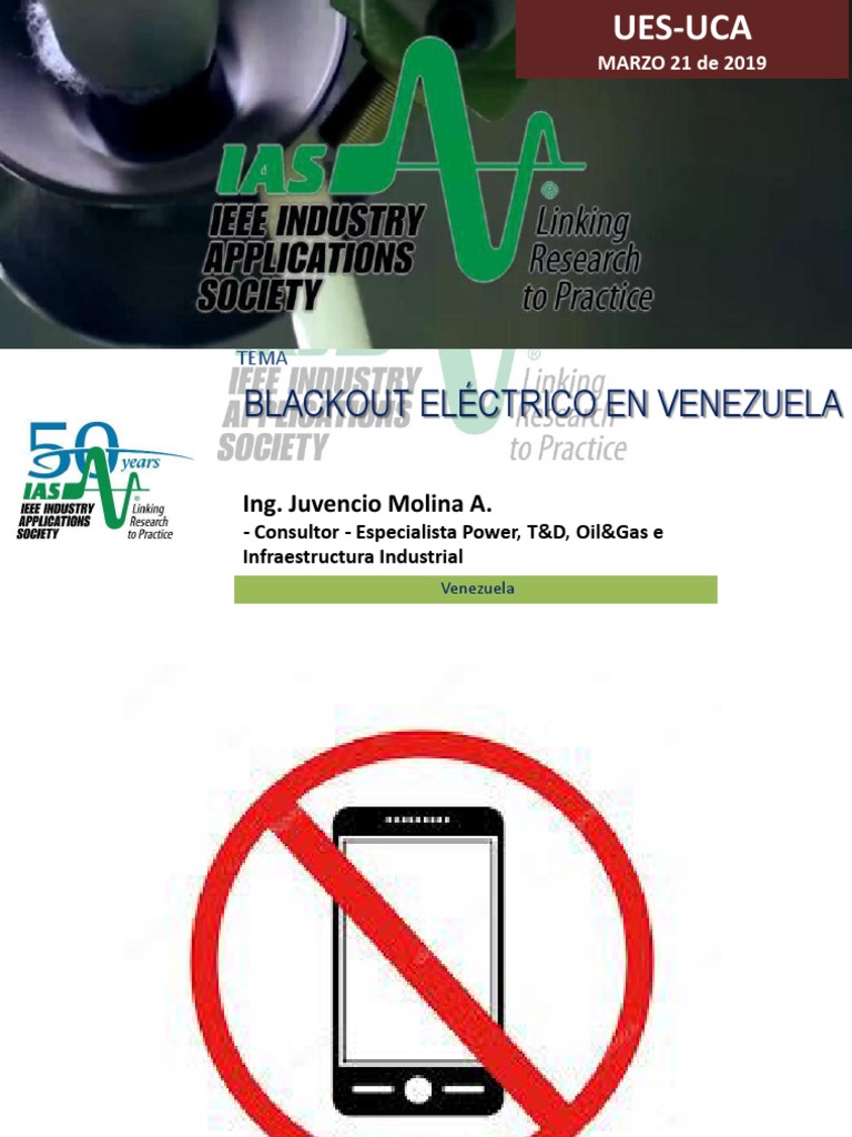 BLACKOUT VENEZUELAN POWER GRID - MARCH7 - Rev | PDF | Generación ...