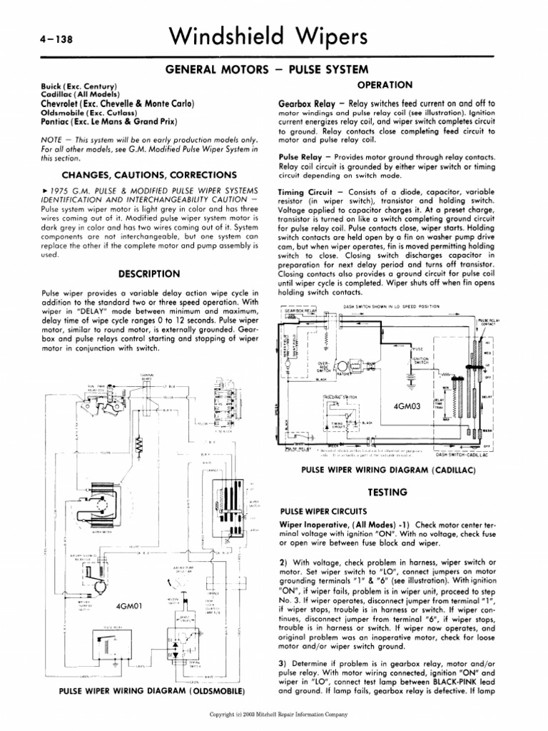 1975 Motors Pulse System | PDF