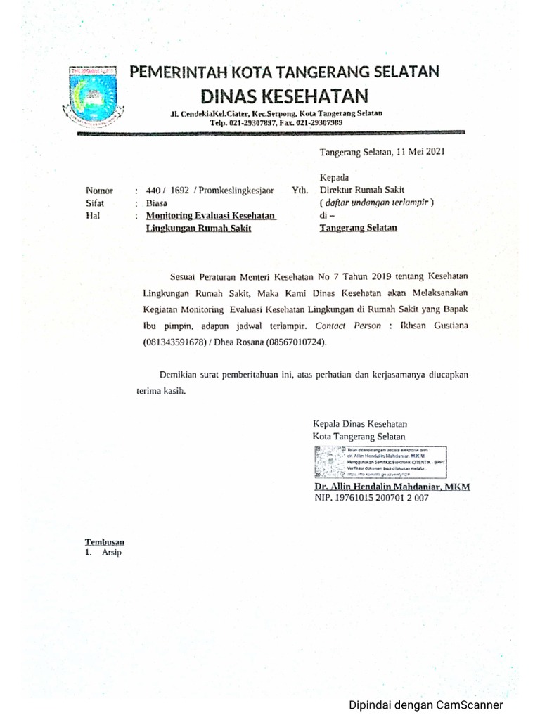 Monev Rumah Sakit | PDF