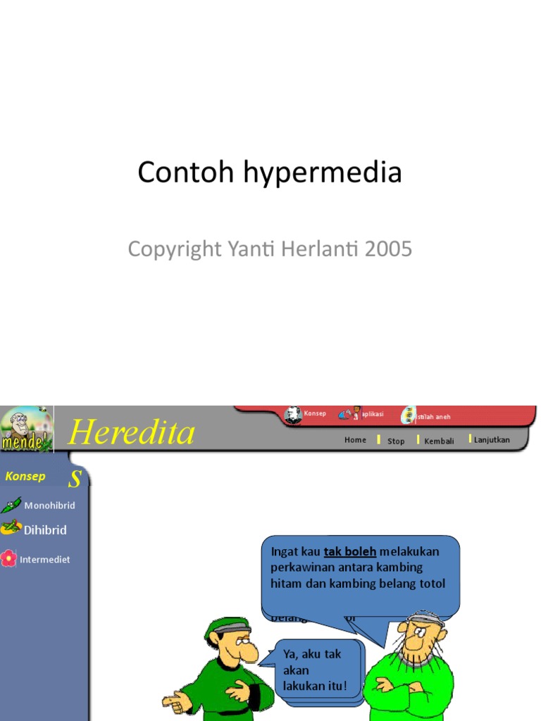 Contoh Hypermedia | PDF