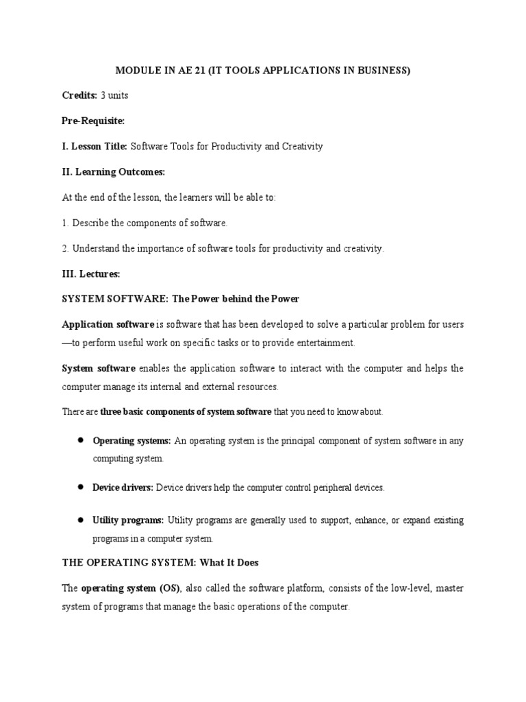 there-are-three-basic-components-of-system-software-that-you-need-to