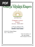 Class-12-Computer Science Practical File 2023-24 | PDF | Computer File | Databases