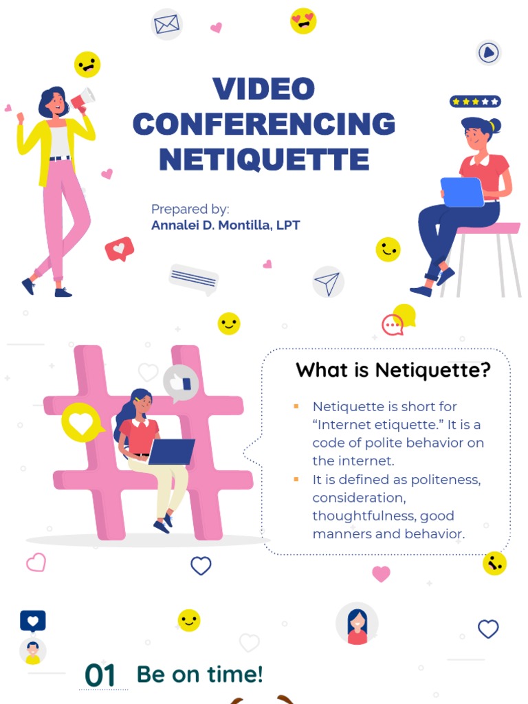 Video Conferencing Netiquette: Prepared by | PDF