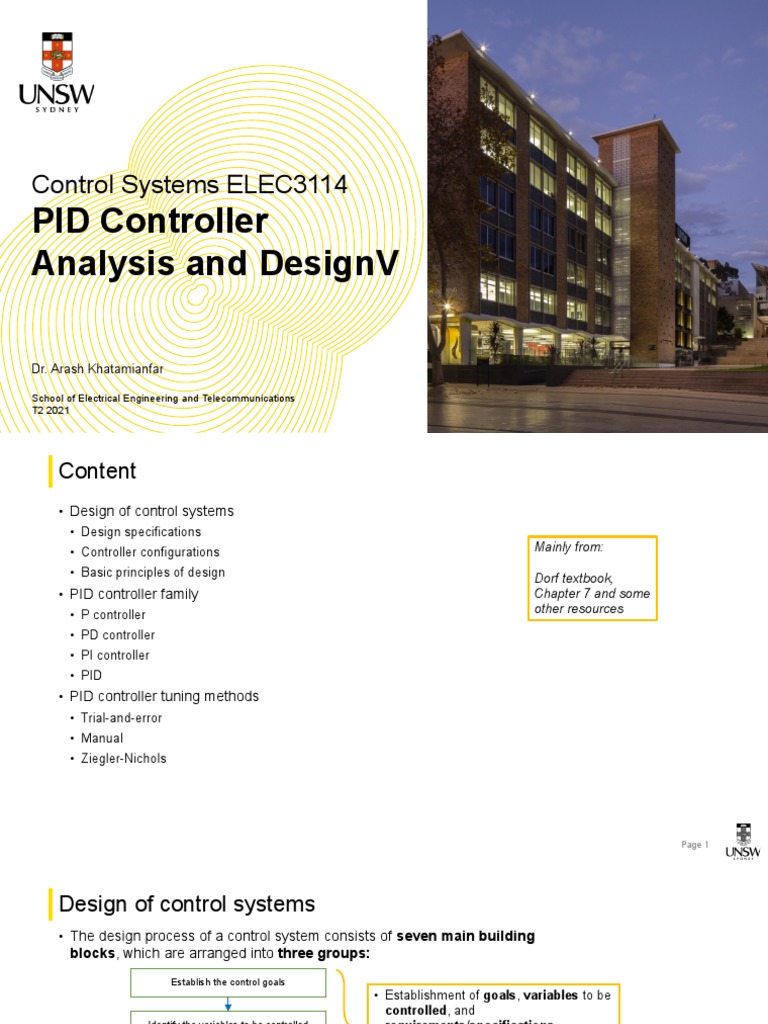 T6 - PID Controller - 2021 | PDF | Control Theory | Computer Engineering
