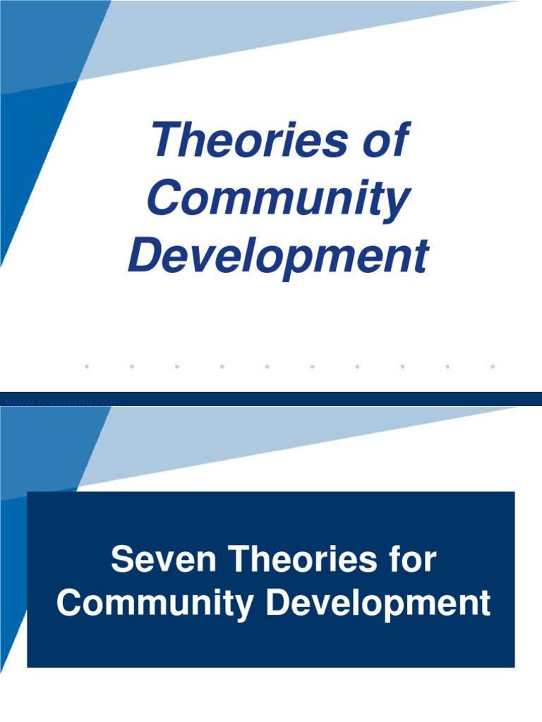 Seven Theories of Community Development | PDF | Community | Social Capital