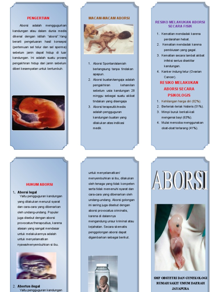Leaflet Aborsi Fix | PDF