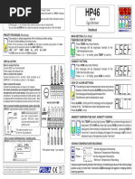 HTC-1 Clock-Humidity & Temperature Digital LCD Instructions | PDF