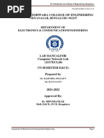 Lab Manual Computer Networks For SPPU | PDF | Domain Name System | Network Socket