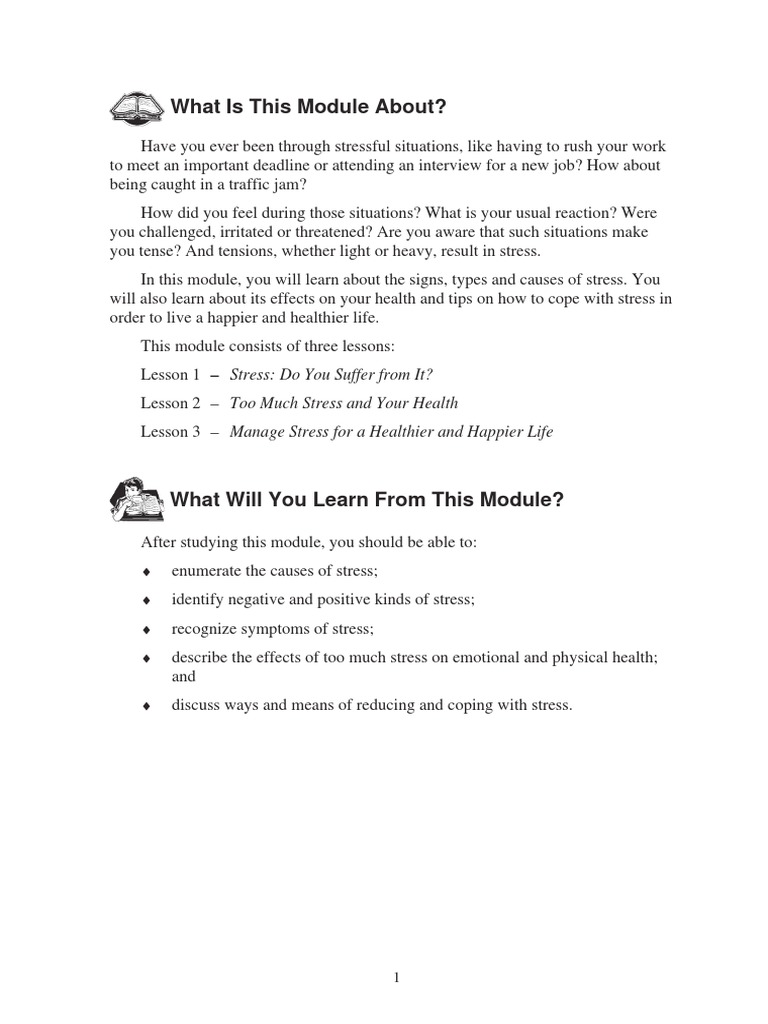 Dealing With Stress | PDF | Stress (Biology) | Occupational Burnout