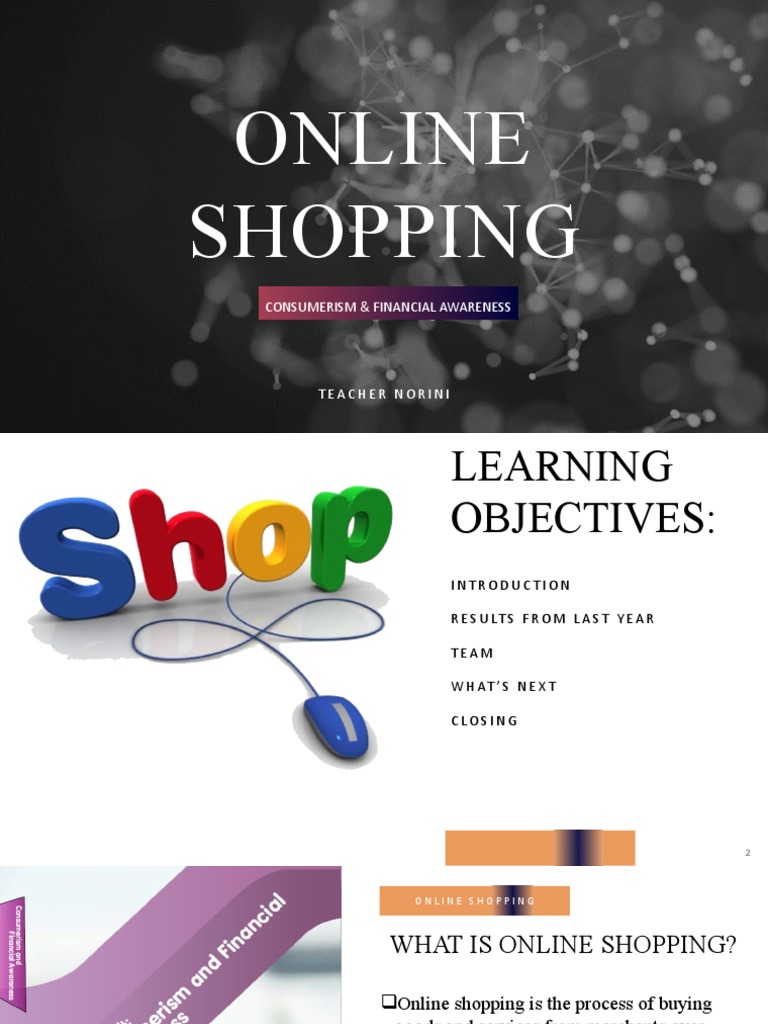 Online Shopping: Consumerism & Financial Awareness | PDF | Business ...