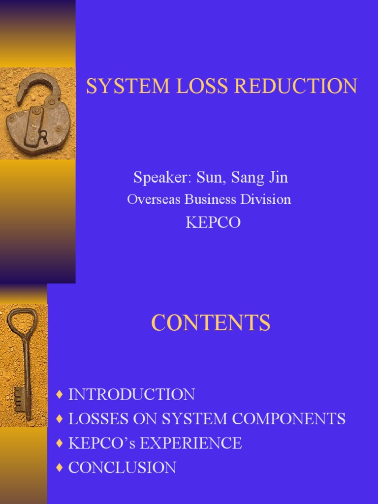 System Loss Reduction in Power Distribution | PDF | Electric Power ...