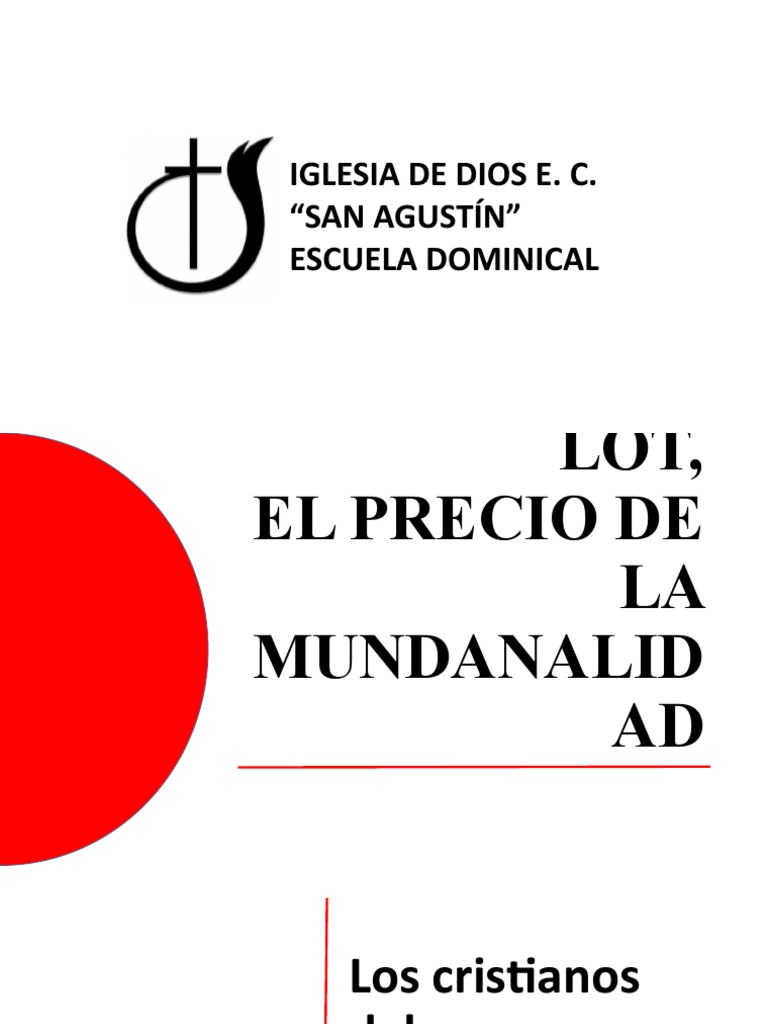 Evita la Mundanalidad en tu Vida Cristiana | PDF