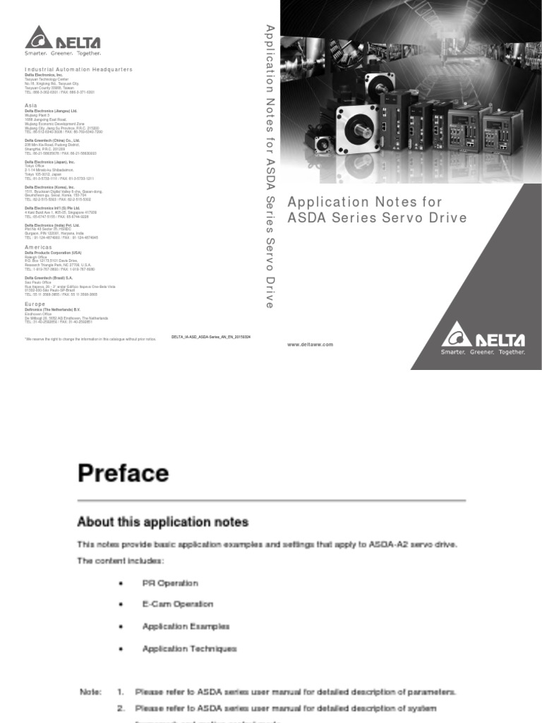 DELTA IA-ASDA ASDA-Series | PDF | Parameter (Computer Programming ...
