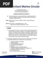 Format For Sea Service Letter - CPH | PDF | Merchant Navy | Shipping