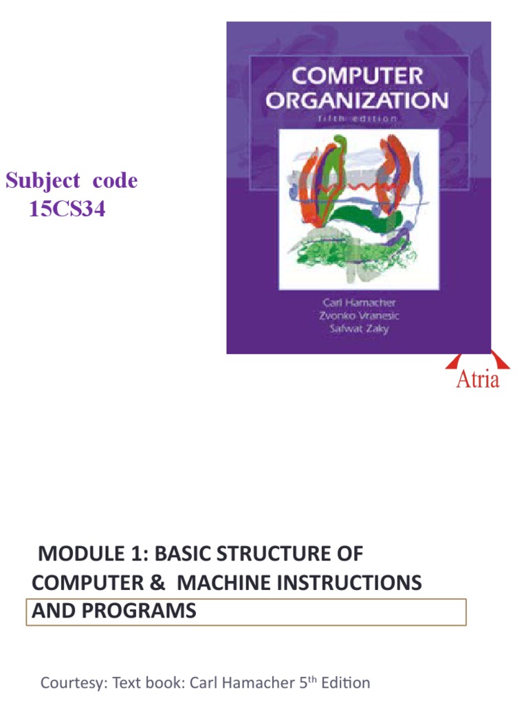 Module 1 | PDF | Computer Data Storage | Central Processing Unit
