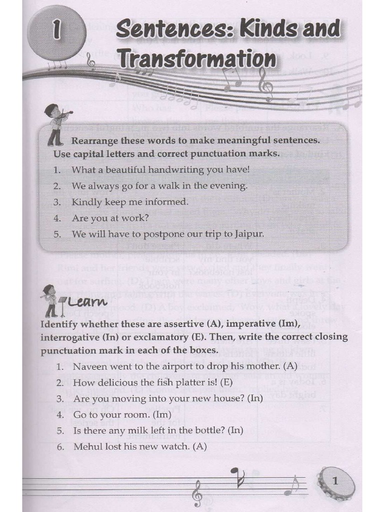 English Grammar Answer Key PDF