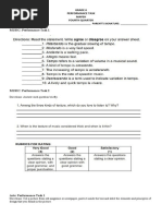 PERFORMANCE TASK Q3 - Grade 6 (AutoRecovered) | PDF | Area | Rubric ...