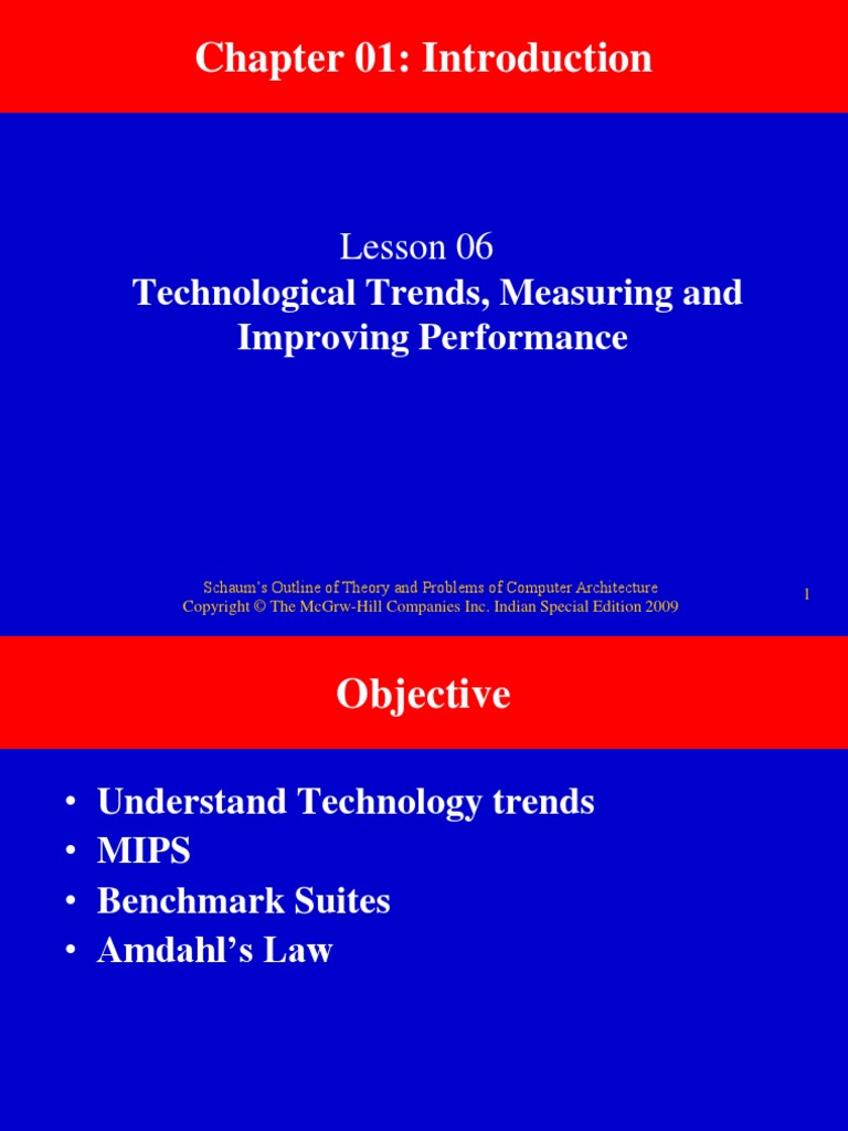 Chapter 01: Introduction: Technological Trends, Measuring and Improving ...