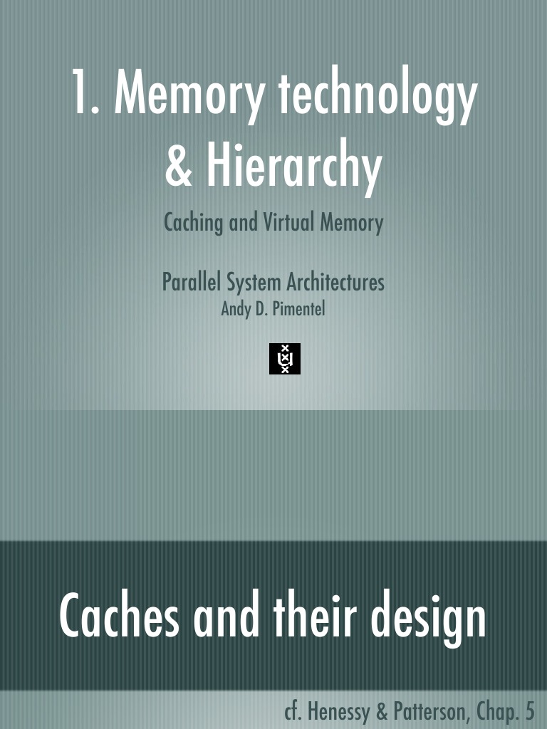 Memory Hierarchy and Caching Fundamentals | PDF | Cpu Cache | Computer Data Storage