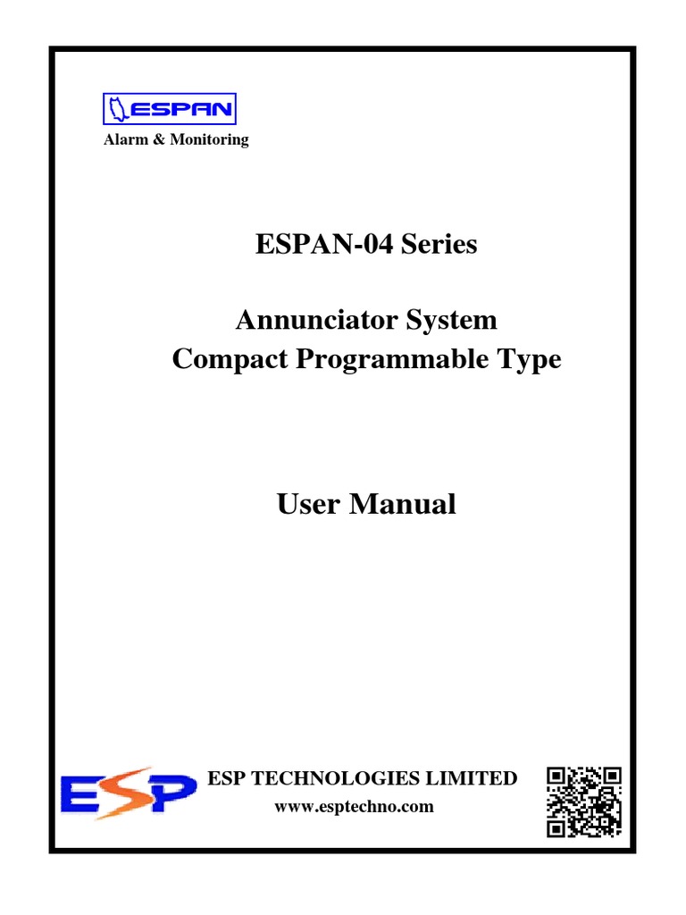 Annunciator - Espan04 - Manual | PDF | Computer Engineering ...