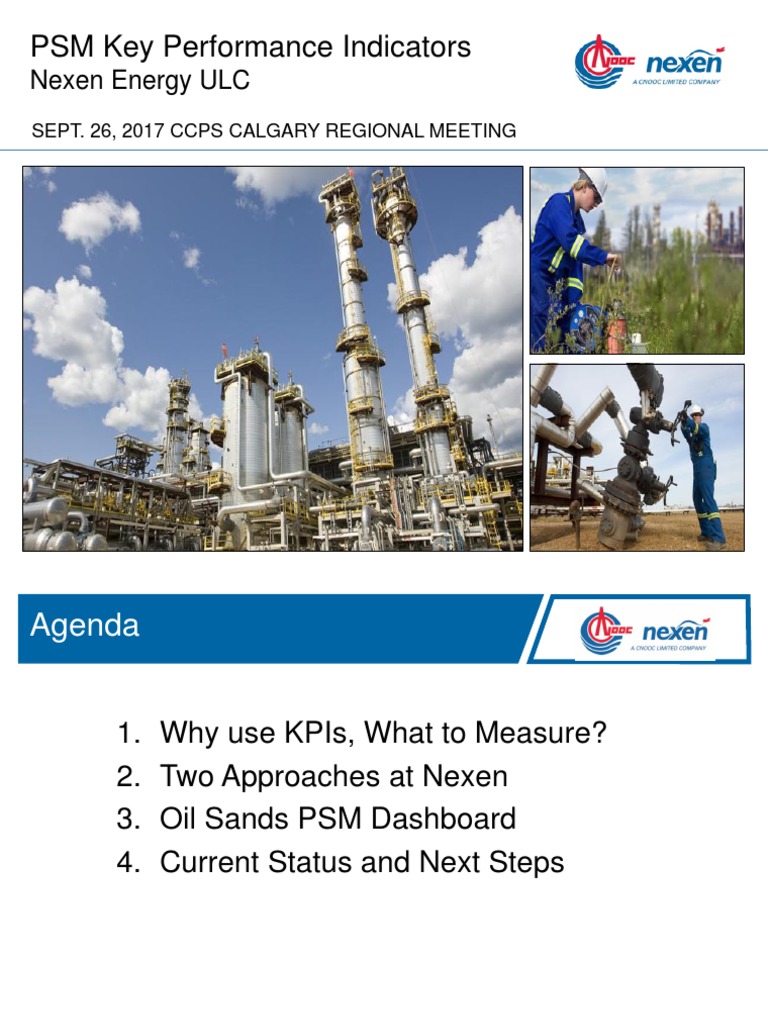 PSM Key Performance Indicators: Nexen Energy ULC | PDF | Performance Indicator | Safety