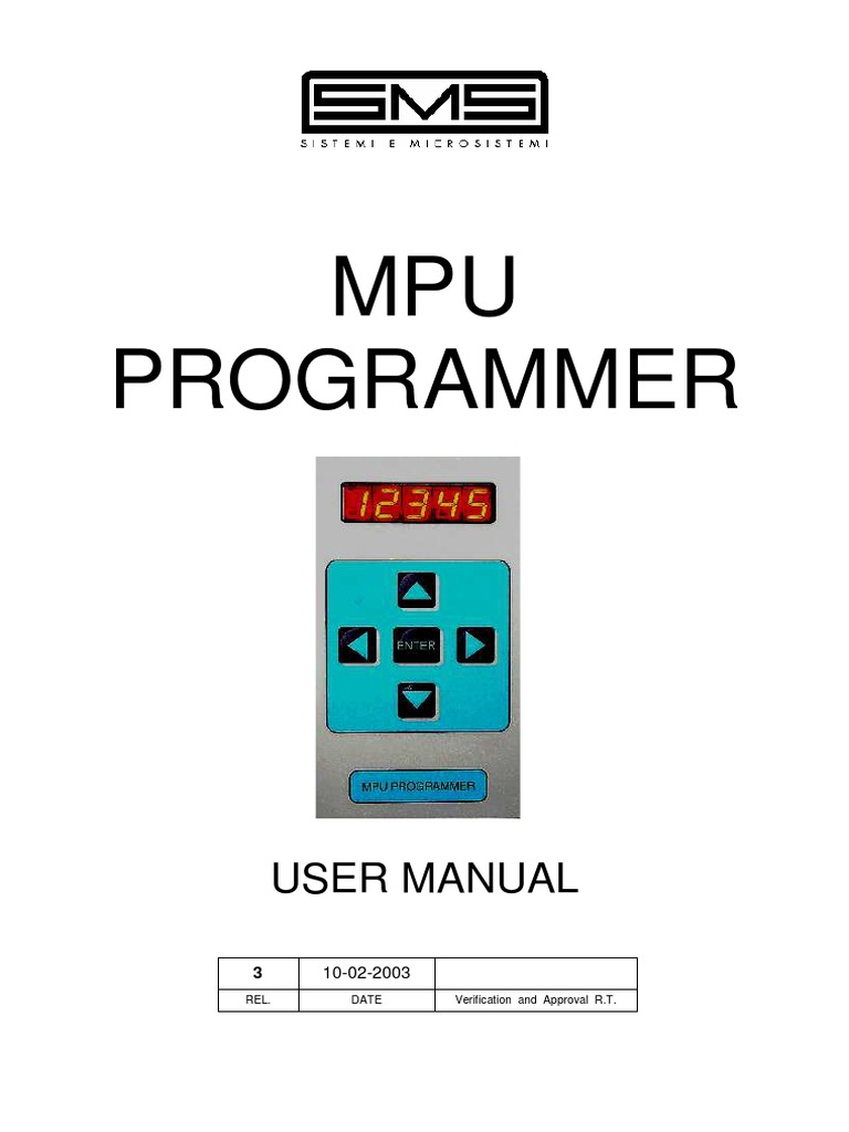 SMS Mpu Programmer | PDF | Elevator | Parameter (Computer Programming)