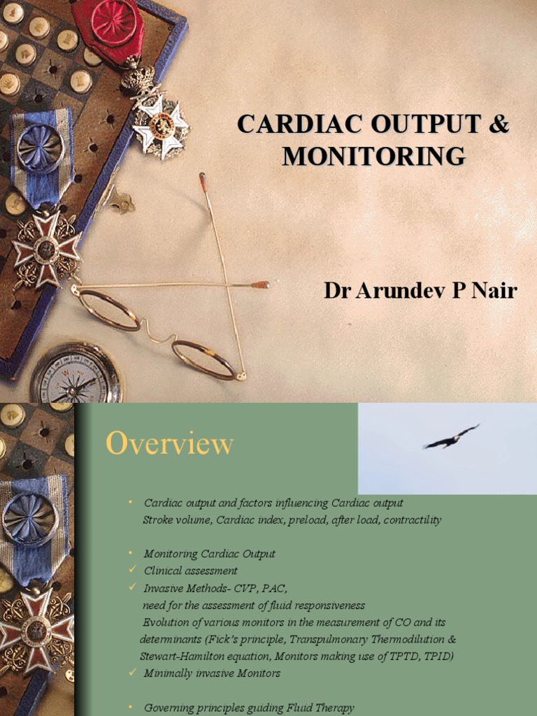 editedCARDIAC OUTPUT & MONITORING | PDF | Ventricle (Heart) | Heart