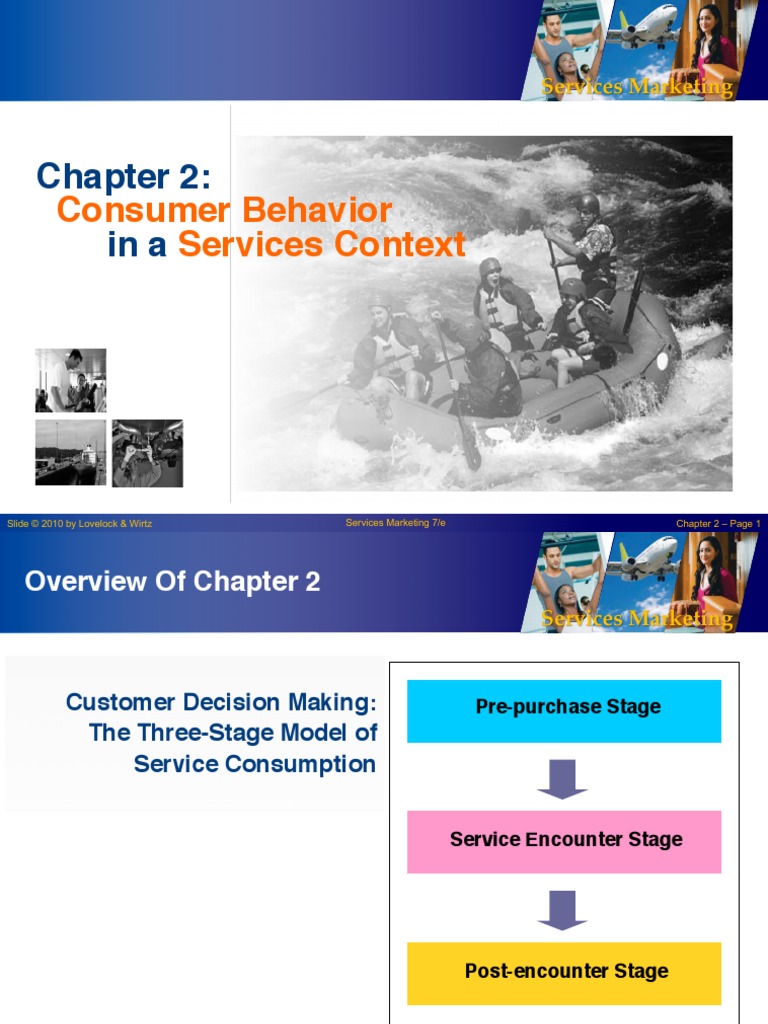 Consumer Behavior Services Context | PDF | Marketing | Customer ...