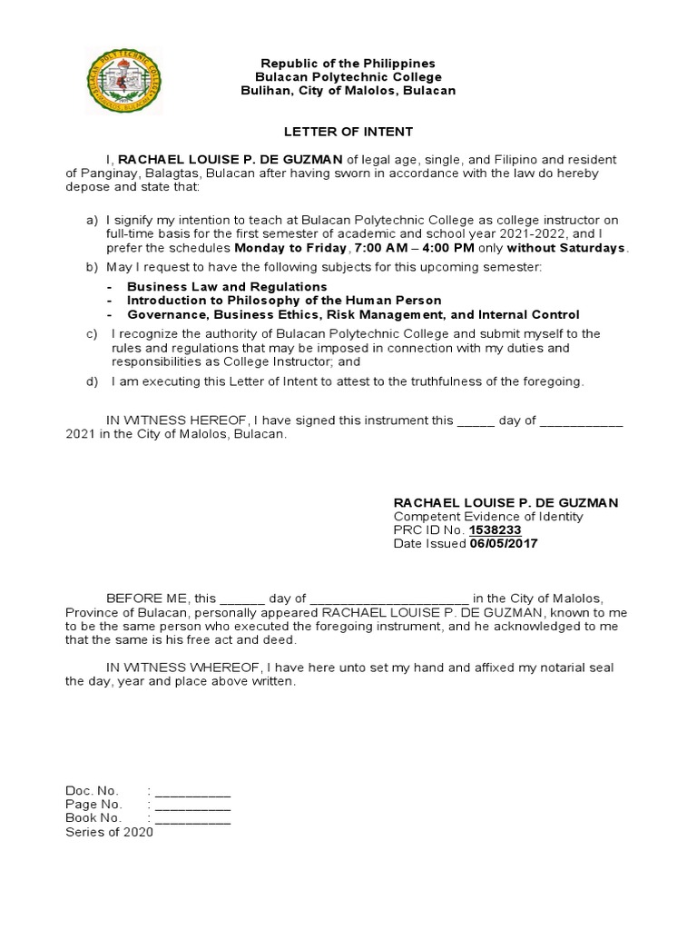 Loi R.l.de Guzman Sy.21 22 | PDF