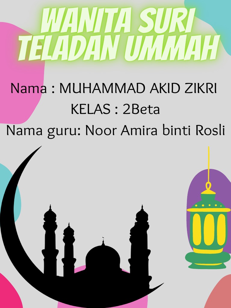 Wanita Suri Teladan Ummah | PDF