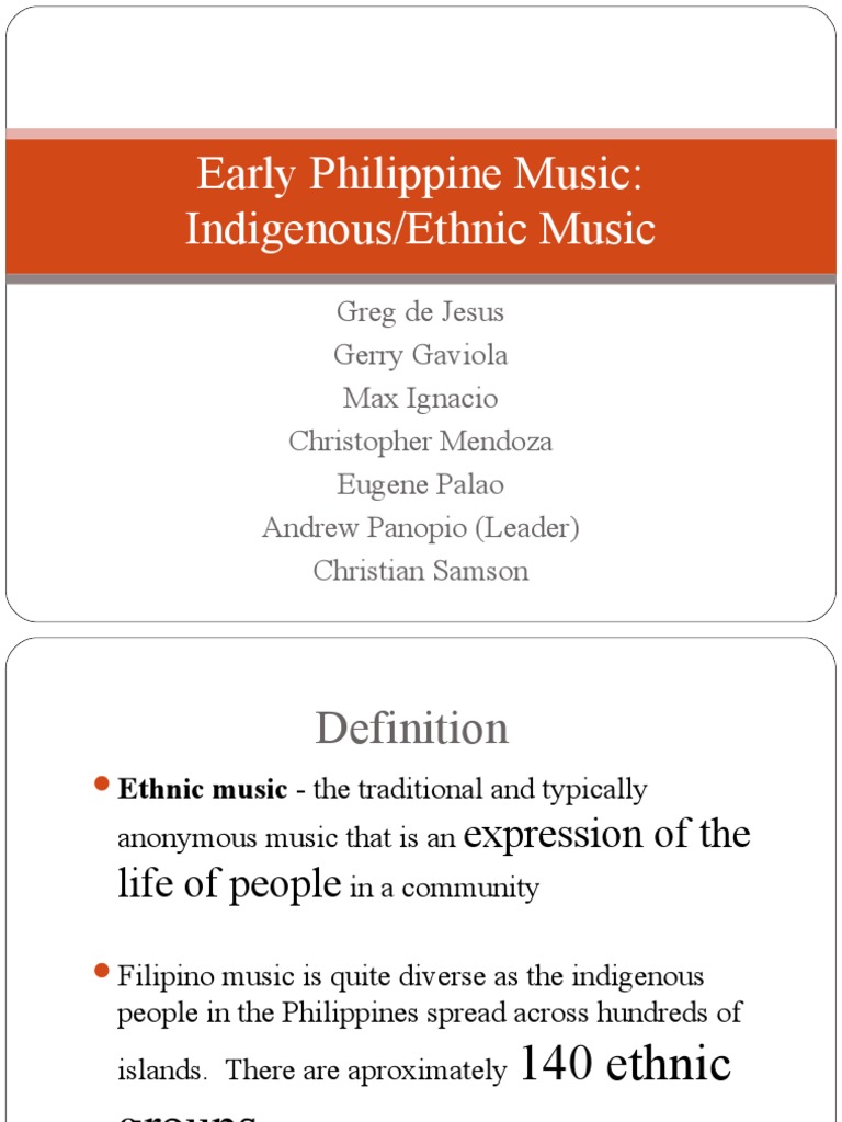 Early Philippine Music | PDF | Philippines | Southeast Asia