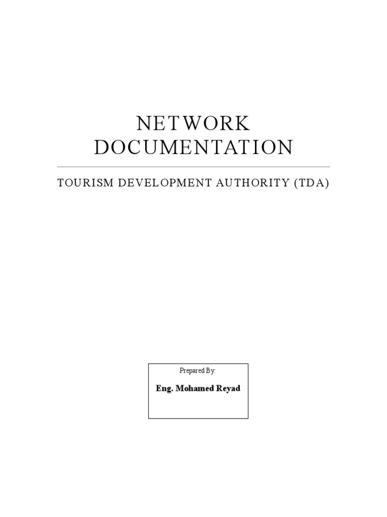 Network Documentation Template | PDF | Ip Address | Computer Network