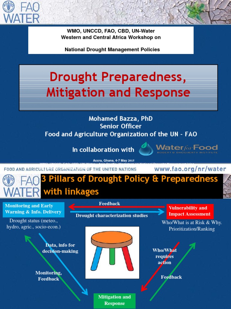 Drought Preparedness and Mitigation | PDF | Agriculture | Emergency ...