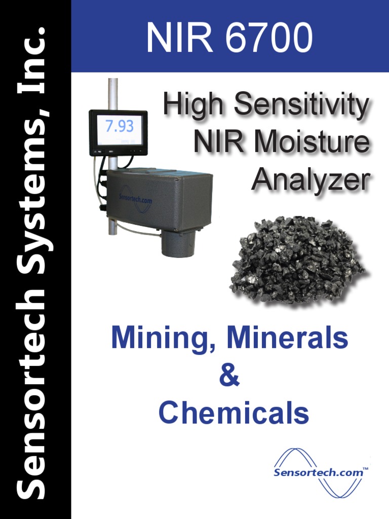 High Sensitivity NIR Moisture Analyzer: Mining, Minerals & Chemicals ...