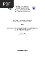 Department of Education: Narrative Report On Schools Best Practices On ...