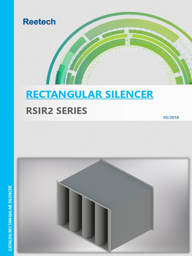 Catalog Reetech Rectangular Silencer 180402 | PDF | Duct (Flow) | Electrical Engineering