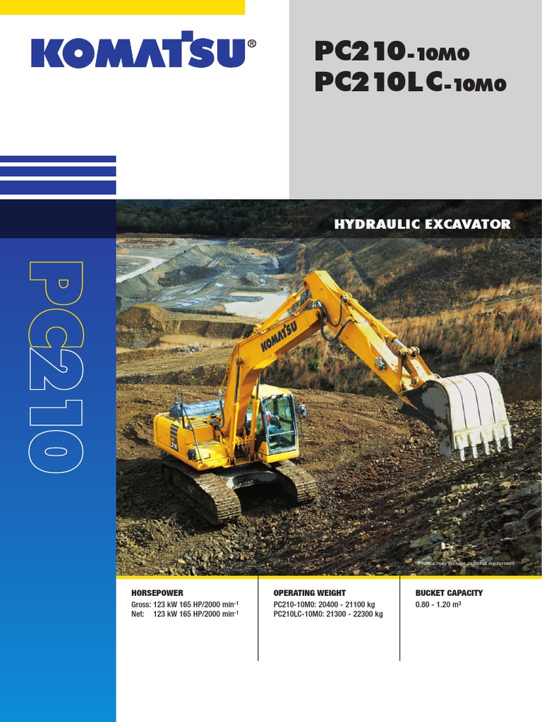 PC210 PC210LC: Hydraulic Excavator | PDF | Computer Monitor | Engines