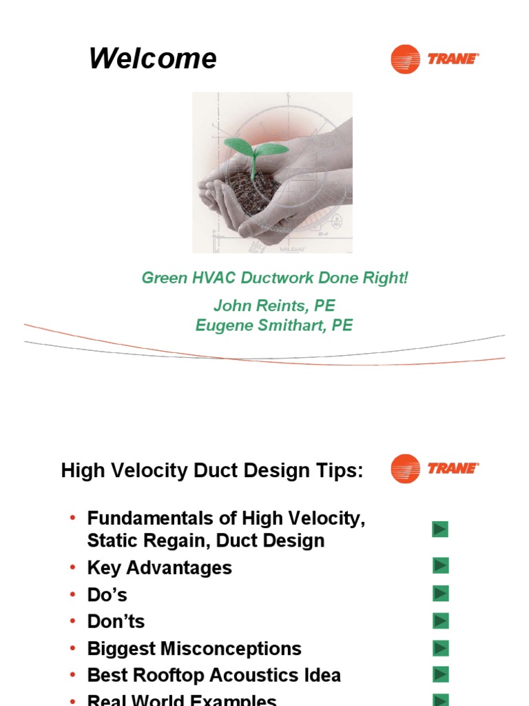 Green HVAC Ductwork | PDF | Duct (Flow) | Mechanical Engineering