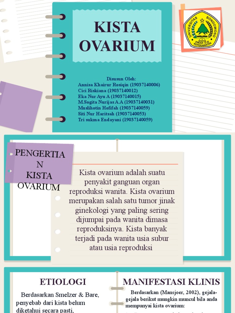 Kel 3 Kista Ovarium | PDF