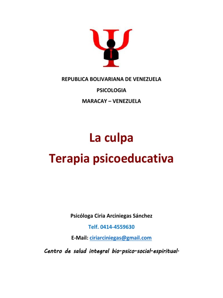 La Culpa Psicología De Las Emociones Pdf Las Emociones Culpa