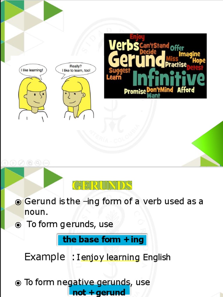 Gerunds and Infinitives | PDF | Verb | Adverb