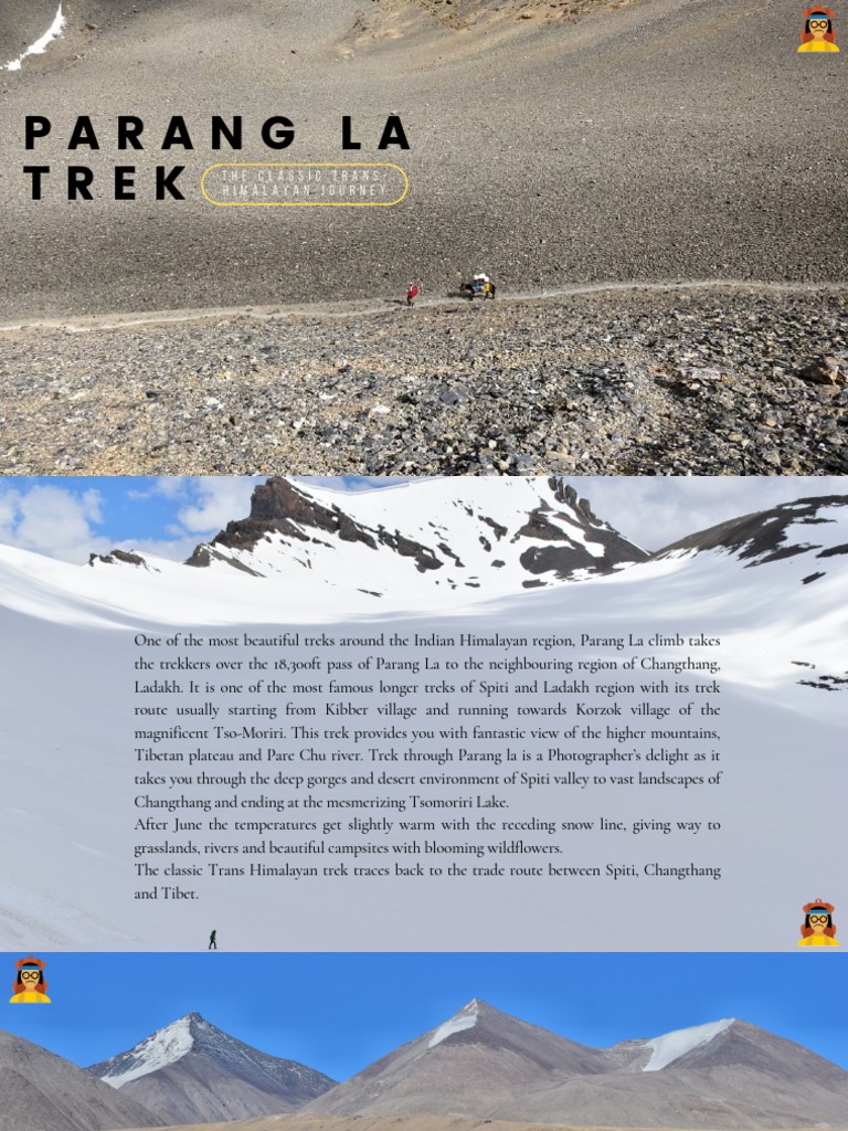 Parang La Trek 2021 | PDF