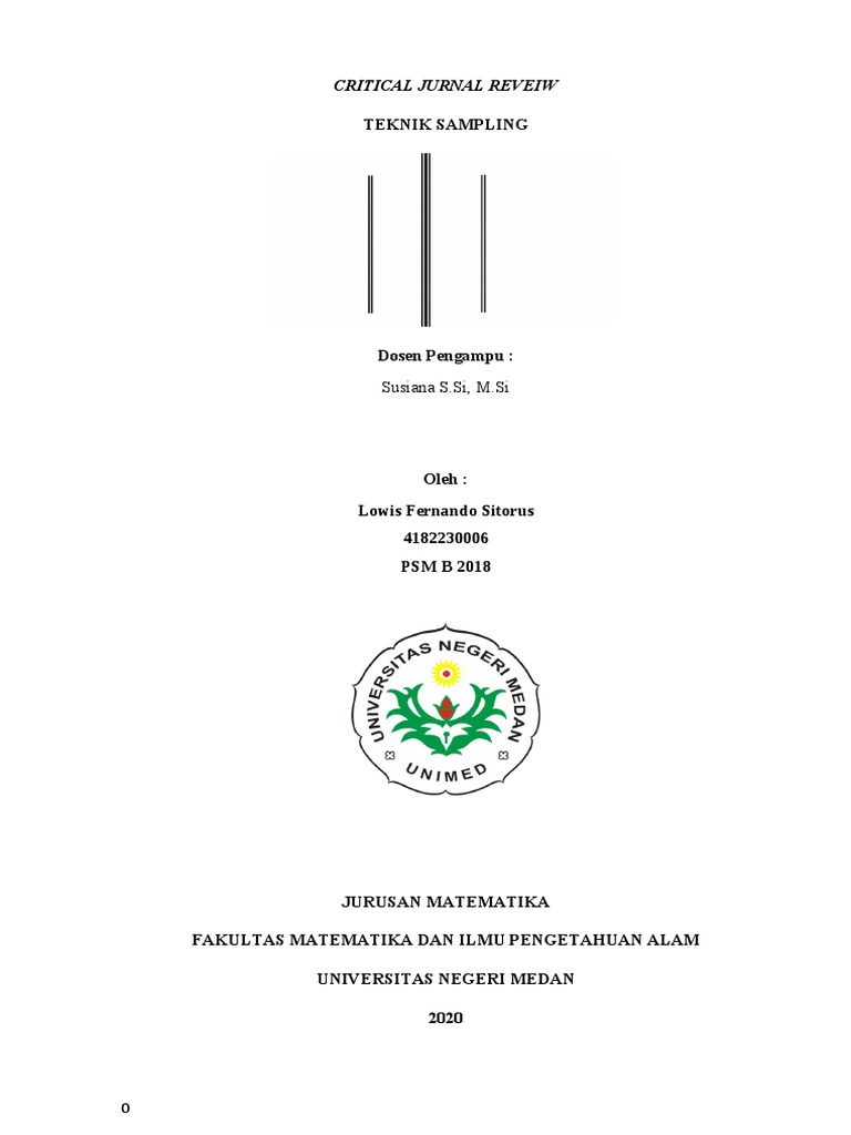 CJR Teknik Sampling | PDF