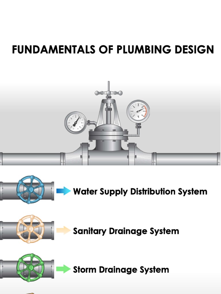 Fundamentals of Plumbing Design | PDF | Plumbing | Storm Drain