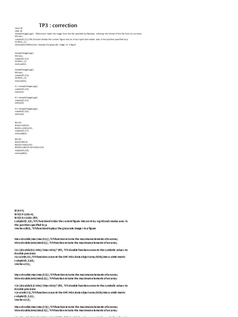 Correction TP3 | PDF