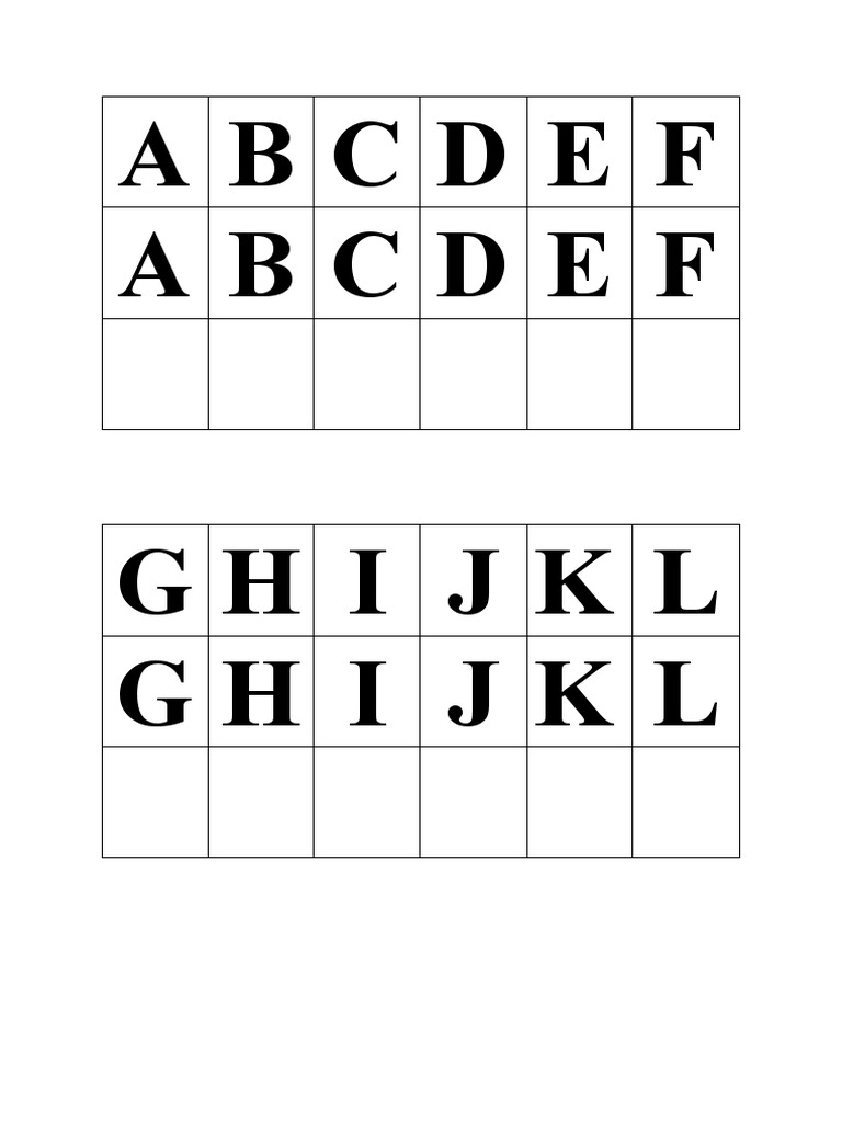 ABC Huruf Besar | PDF
