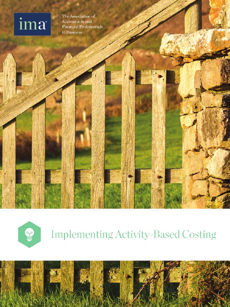 Implementing Activity Based Costing Pdf Cost Accounting